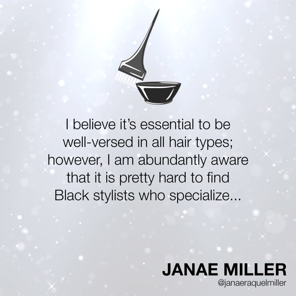 Stylist Spotlight: Meet Janae Miller – Joico